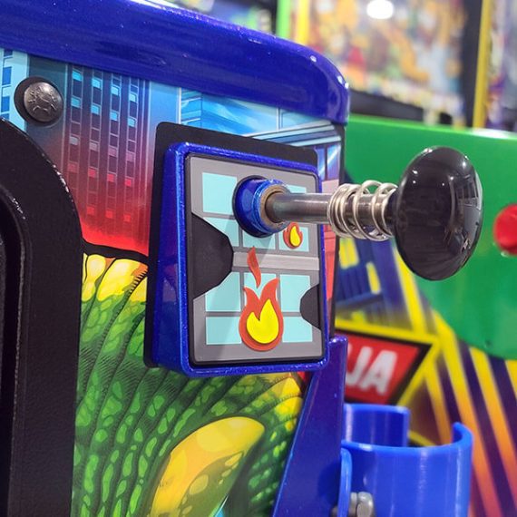 Godzilla Burning Building Shooter Rod Plate - FlipMods