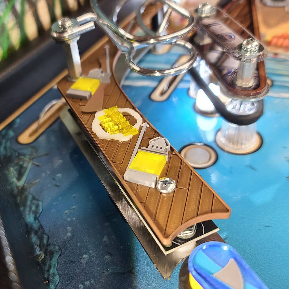 Jaws Return Lane Guides Mod - FlipMods